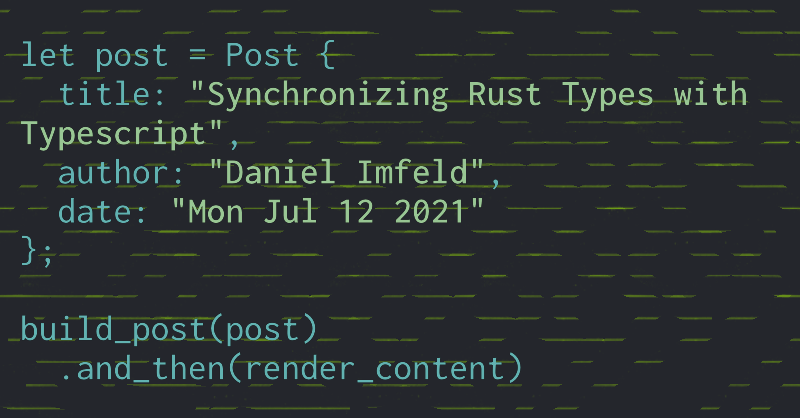 Daniel Imfeld Daniel Imfeld